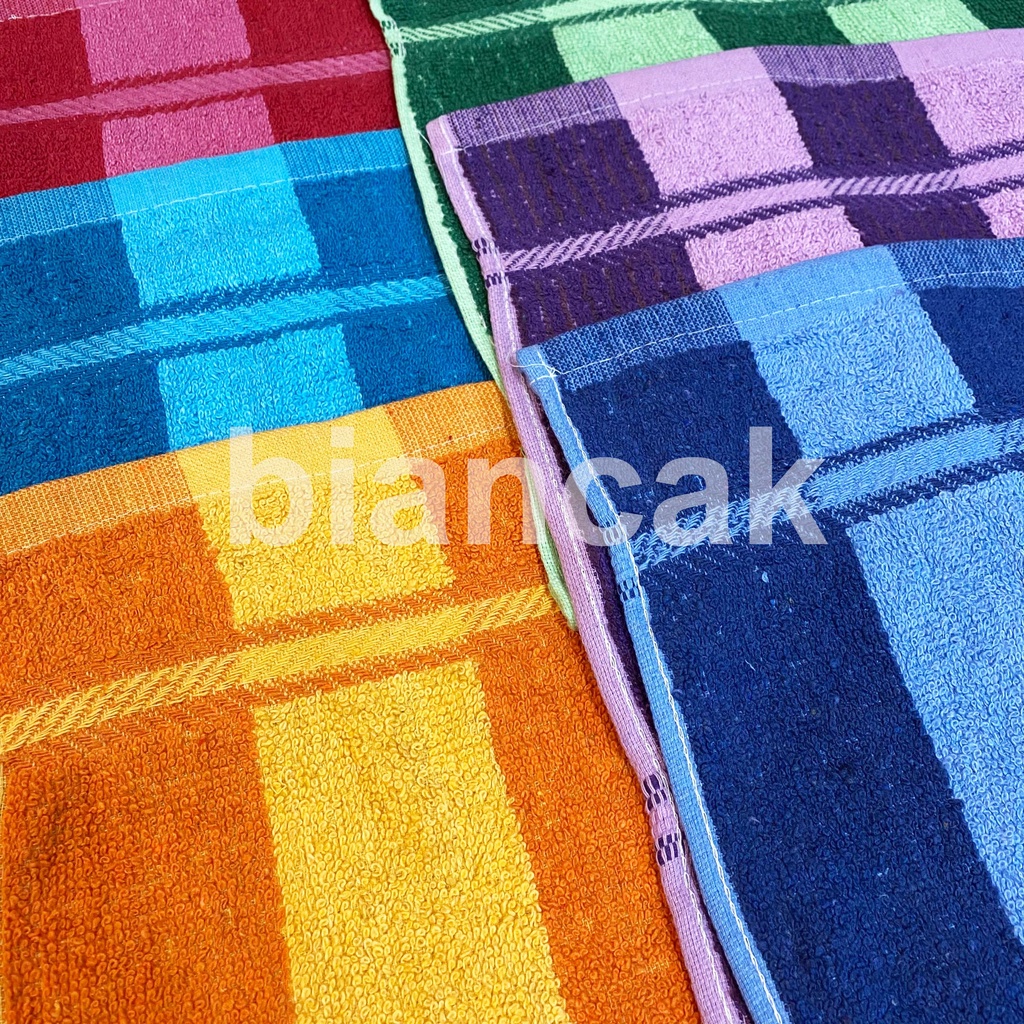 3PC 12 x 12 inch Mini Towel Striped Bimpo Colored Basahan Royal Cannon ...