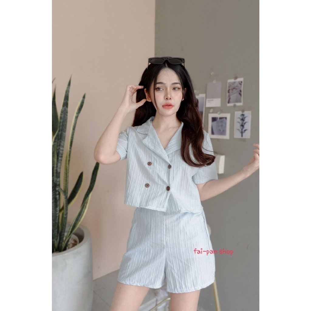 bangkok Polo Button Down Terno Shorts Set #01 Bangkok Terno Faipan ...