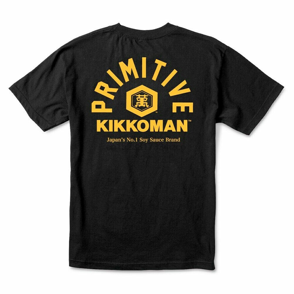 2022 Men T Shirts Genuine Primitive X Kikkoman Soy - Black (Extra Large ...
