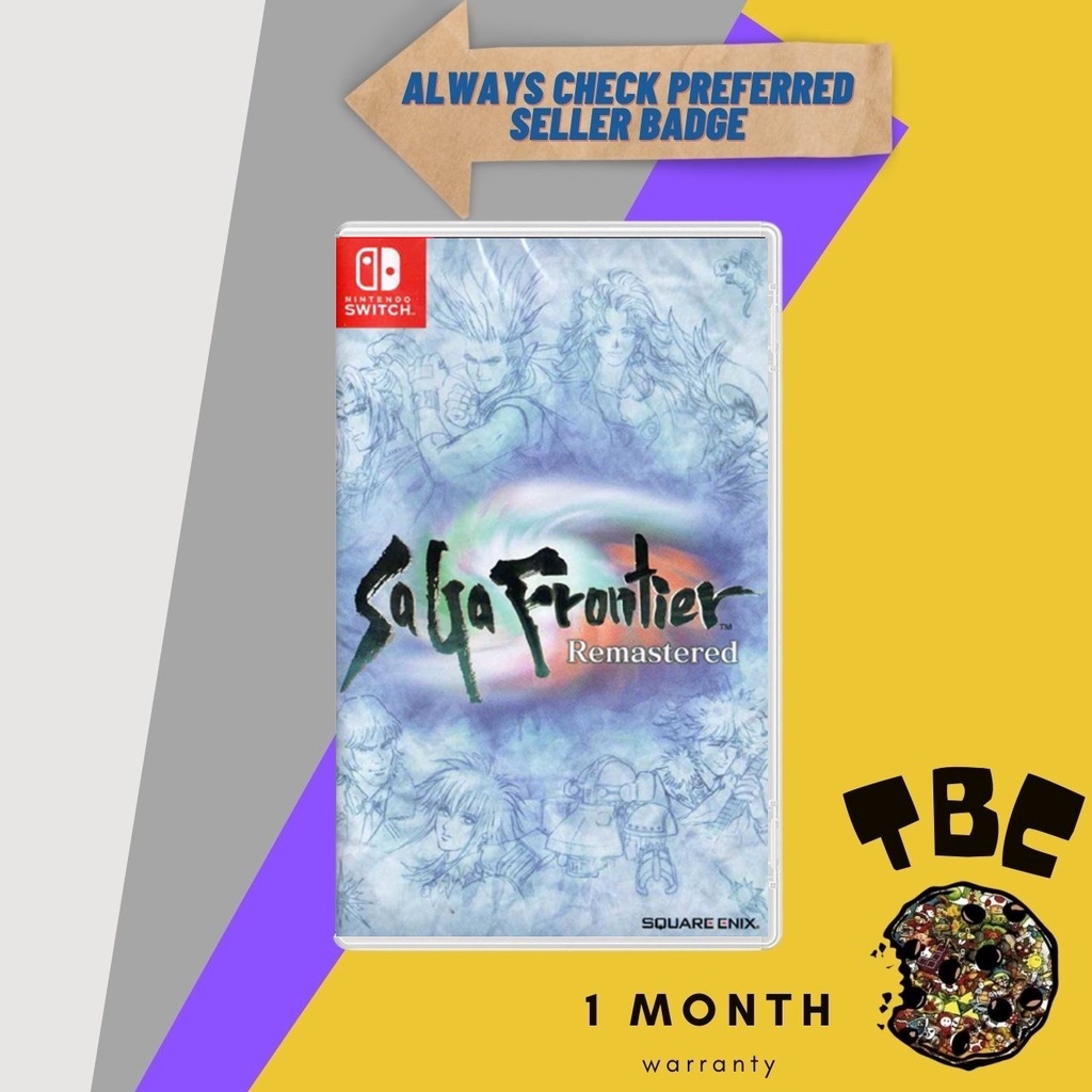 SaGa Frontier Remastered - Nintendo Switch [ASI] | Shopee Philippines