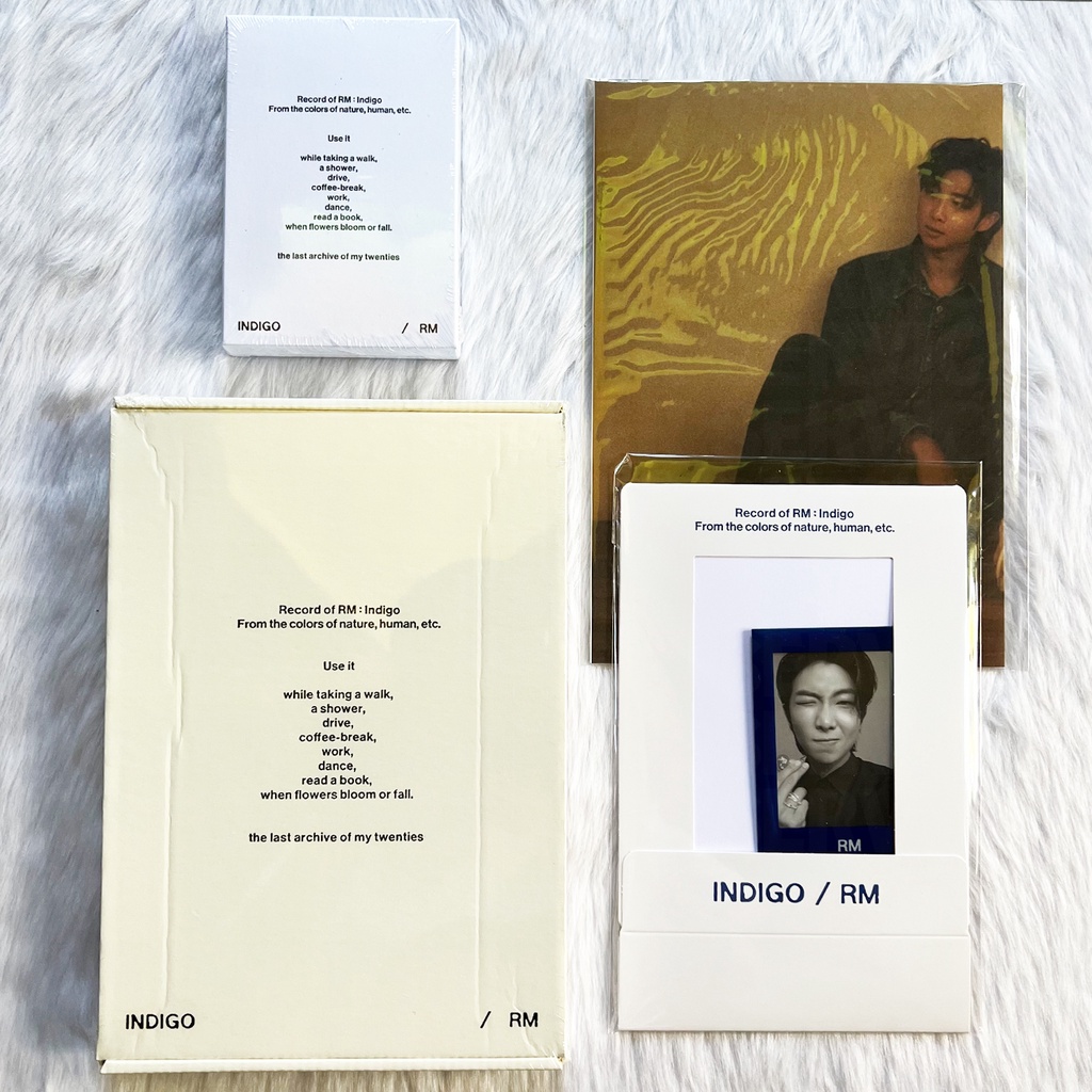 BTS RM Indigo Book & Postcard Version with Weverse POB Set [Sealed ...