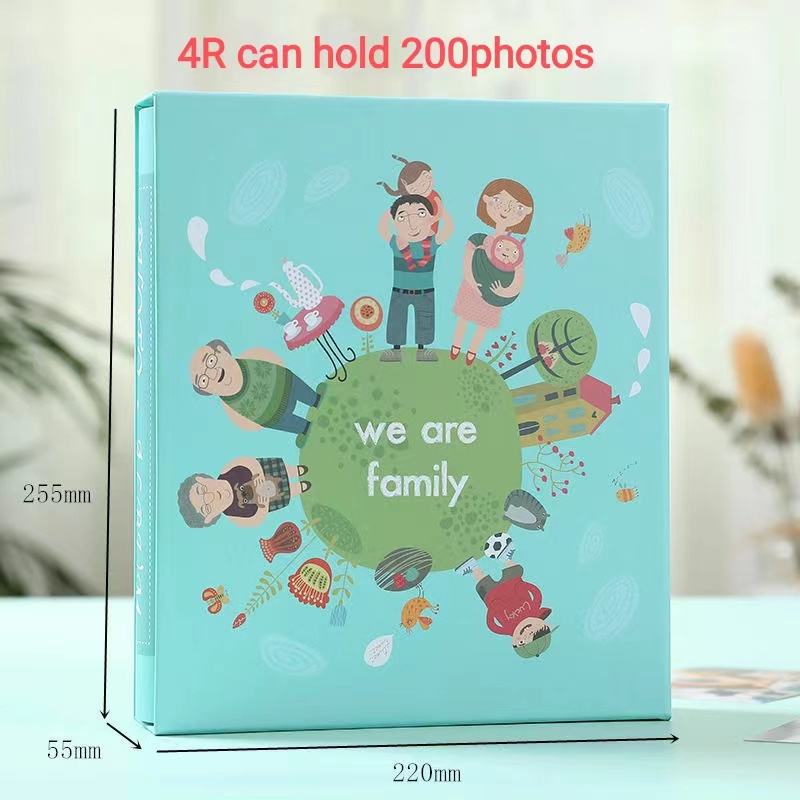From PH 200 Pockets 4R/4X6 Interstitial Type Photo Album With Box 6inch ...
