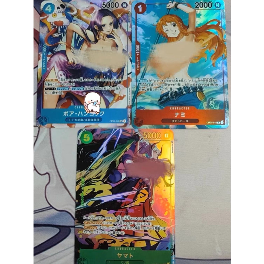 One Piece Anime Card BOA A Set Of Three Cards | Shopee Philippines