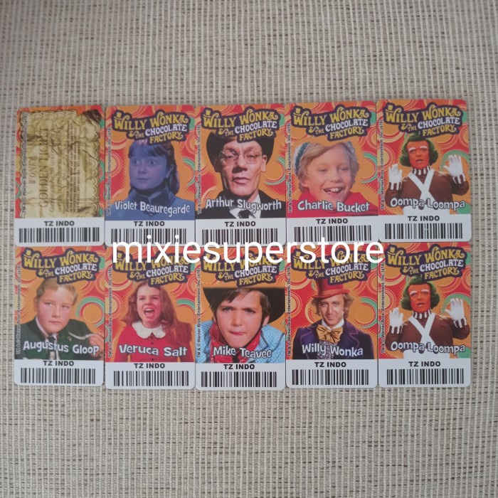Timezone Willy Wonka Golden Ticket Card | Shopee Philippines