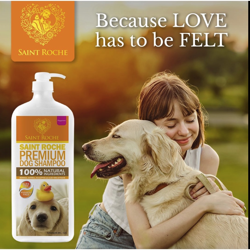 Saint Roche Premium Dog Shampoo (250 ml/628 ml/1050 ml) | Shopee ...