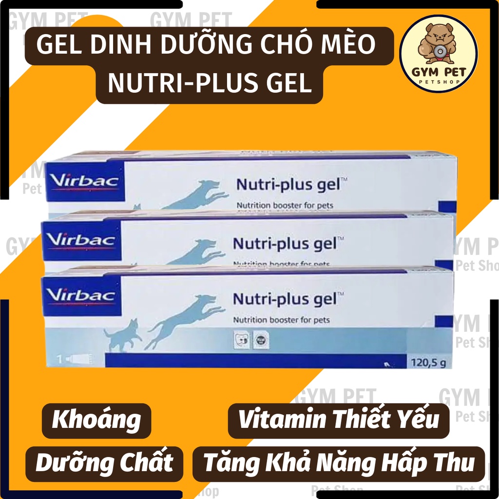 Nutri PLUS NUTRITIONAL GEL FOR DOGS AND CATS - 120GR | Shopee Philippines