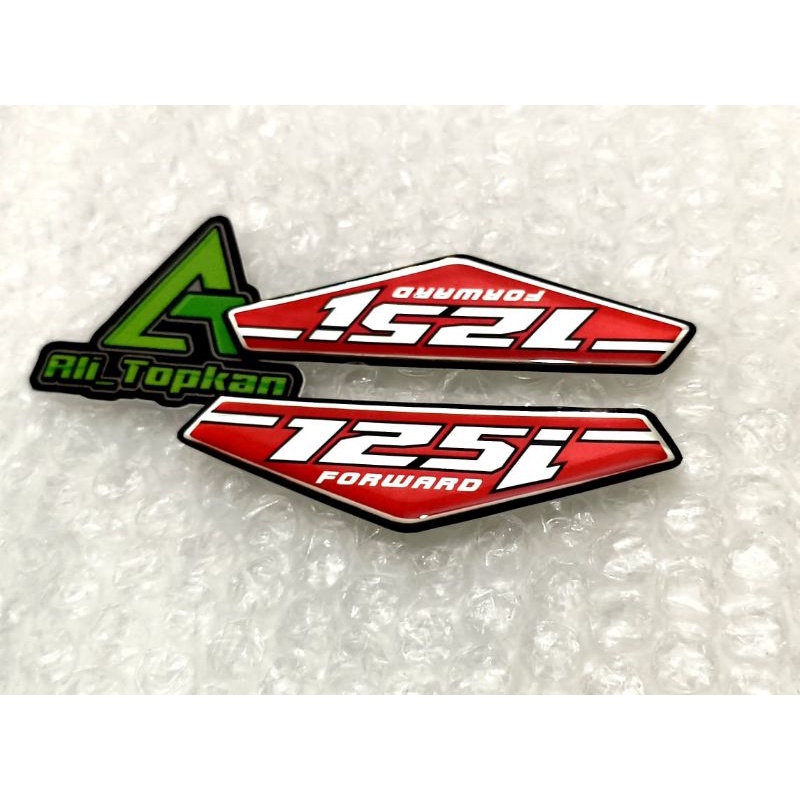 Vario 125i 150i 160i Forward Embossed Sticker Emblem A Pair | Shopee ...