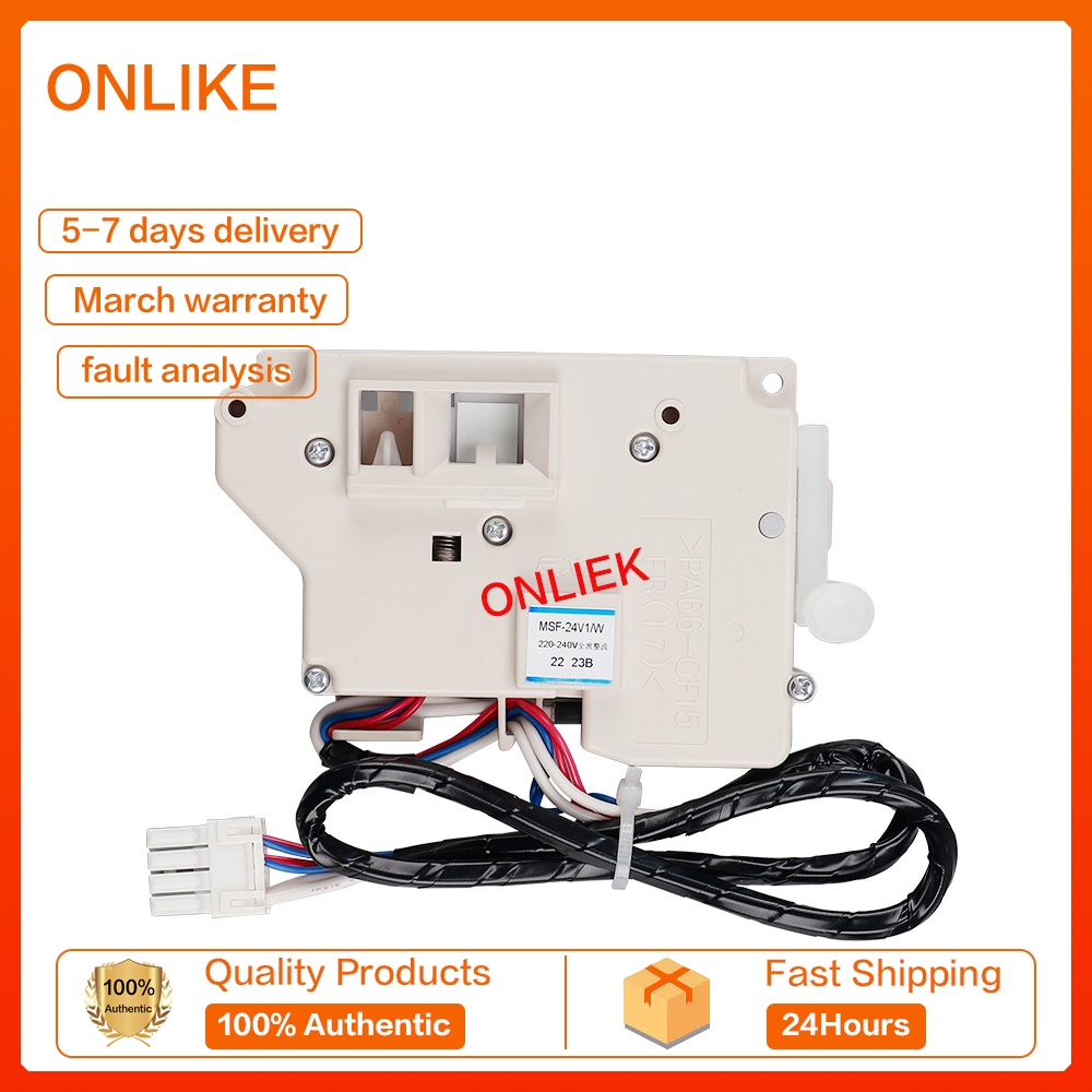 Panasonic Drum Washing Machine Door Lock XQG80-EA8122 XQB75-EA7131 MSF-24v1/W Door Switch ...