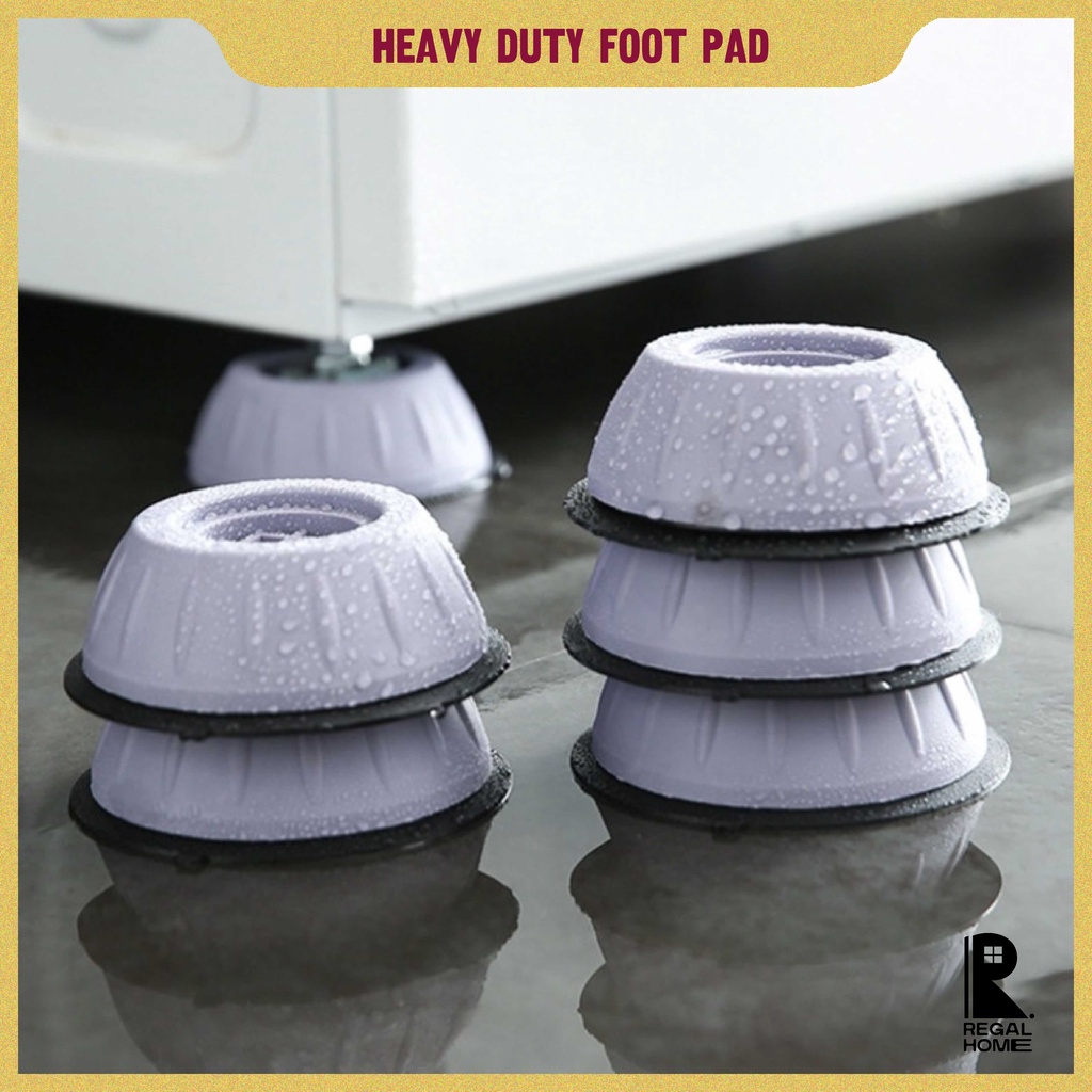 4Pcs/set Washing Machine Refrigerator Foot Pads Anti Slip Mat Rubber ...