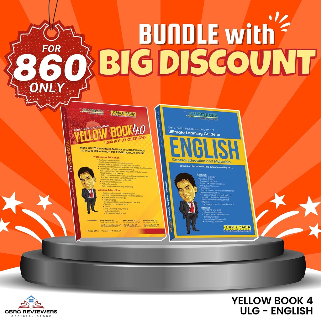 CBRC YELLOW BOOK 4.0 and English Majorship for LET | Shopee Philippines CBRC YELLOW BOOK 4.0 and English Majorship for LET | Shopee Philippines