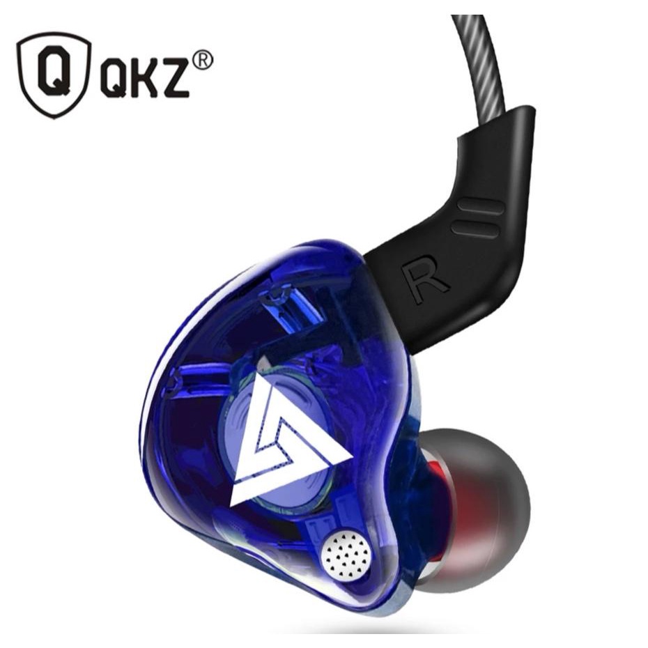 Qkz Ak6 Pro 1dd Dynamic Wire Earphones Hi-Fi Bass Earbuds In-Ear ...