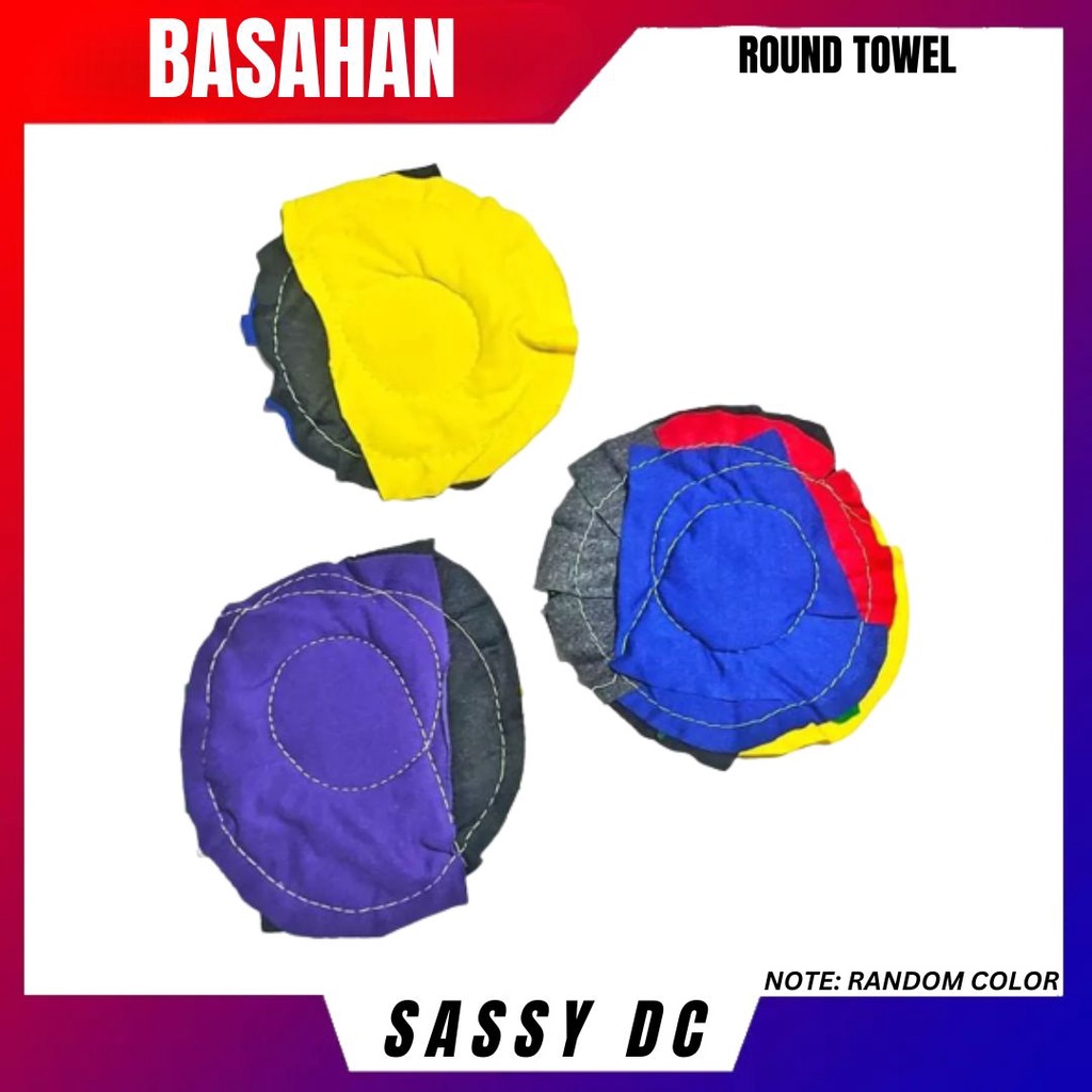 Multipurpose Round Cleaning Cloth Rags Basahan Panglinis Rag Rug ...