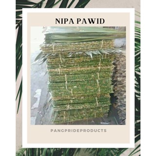 10 PCS Nipa Pawid Roof Hut for Making Bahay Kubo/Gazebo / Pinaor in ...
