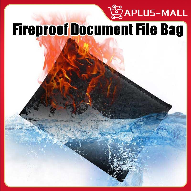 Fireproof Document Bag Fireproof Safe Storage For File Folder ...