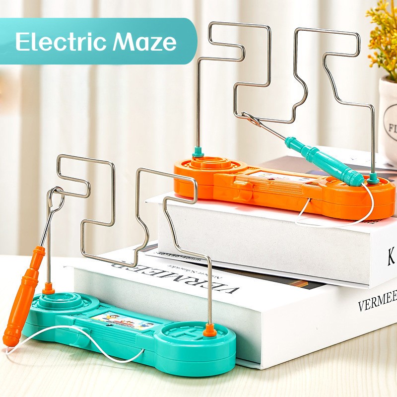 Funny Circuit Maze Game Buzz Wire Finger Shock Game Expanded Science ...
