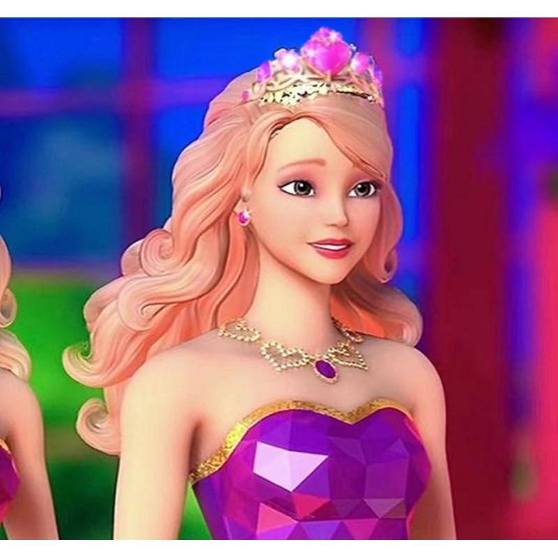 Barbie Charm Princess Preppy Crown Hair Accessories Headdress Cute ...