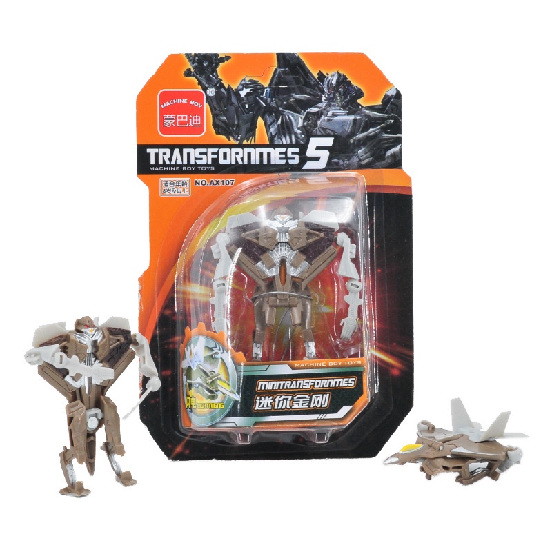 Mini Transformer Toy Optimus Prime Megatron Robots Car Kids Action ...