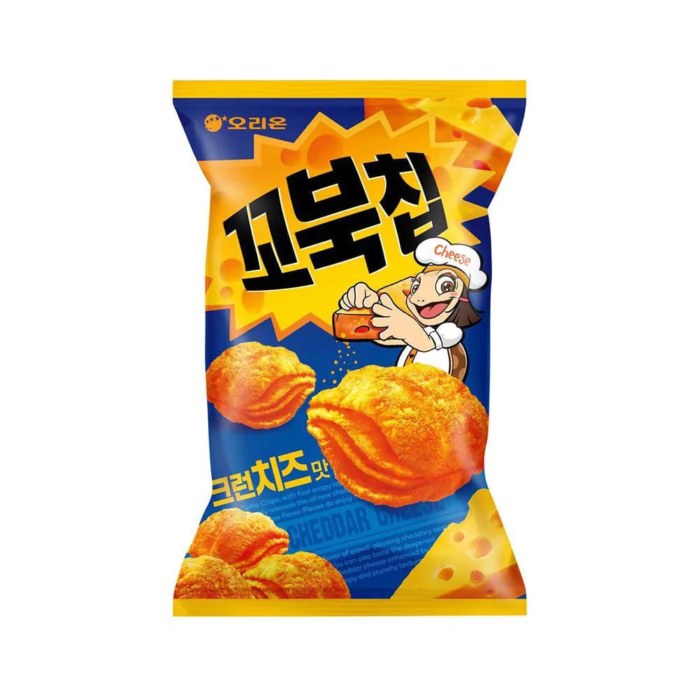 ORION TURTLE KKOBUK KKO BUK CHIP 80G CHIPS KOREAN SNACK (CORN SOUP ...
