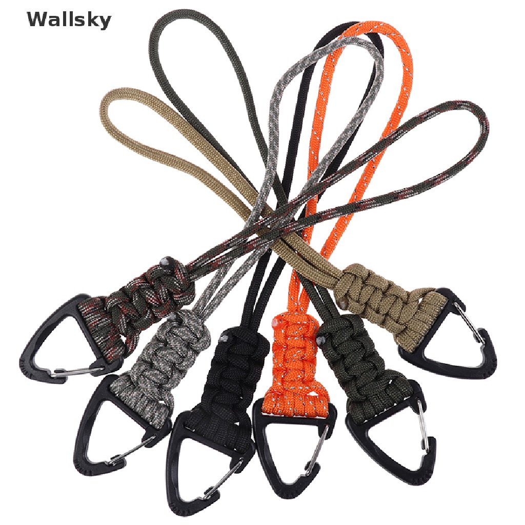 Wallsky> Handmade Paracode Braided Tactical Gear Lanyard with Clip ...