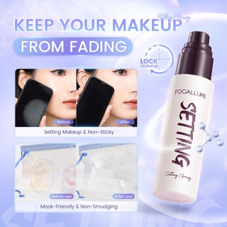 Focallure Makeup Setting Spray Oil Control Lock All Day Lightweight ...