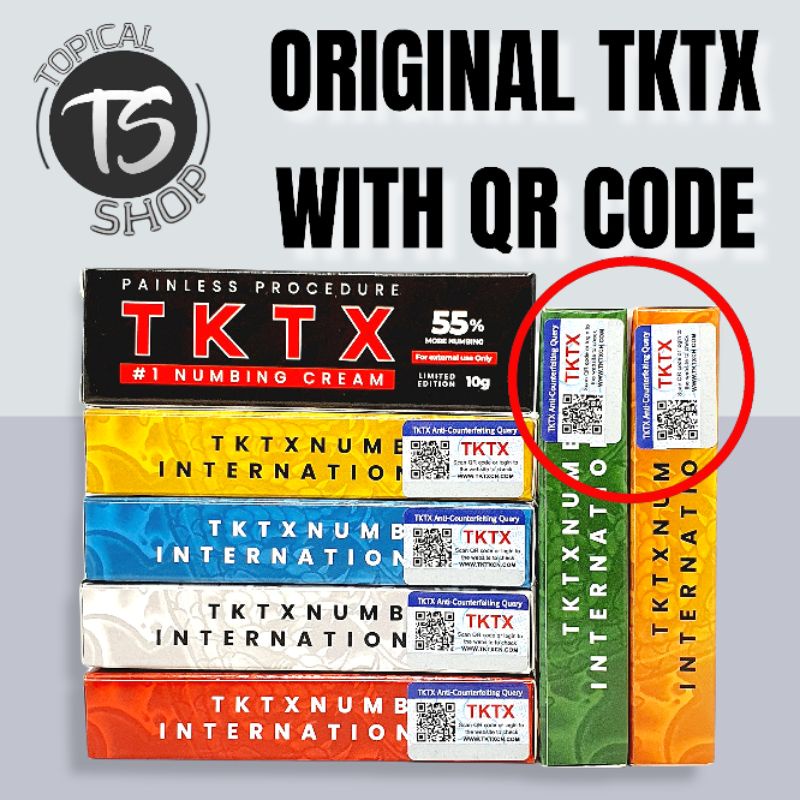 Tktx 40% 55% 75% Original with certificate QR Code All Variants | Shopee Philippines