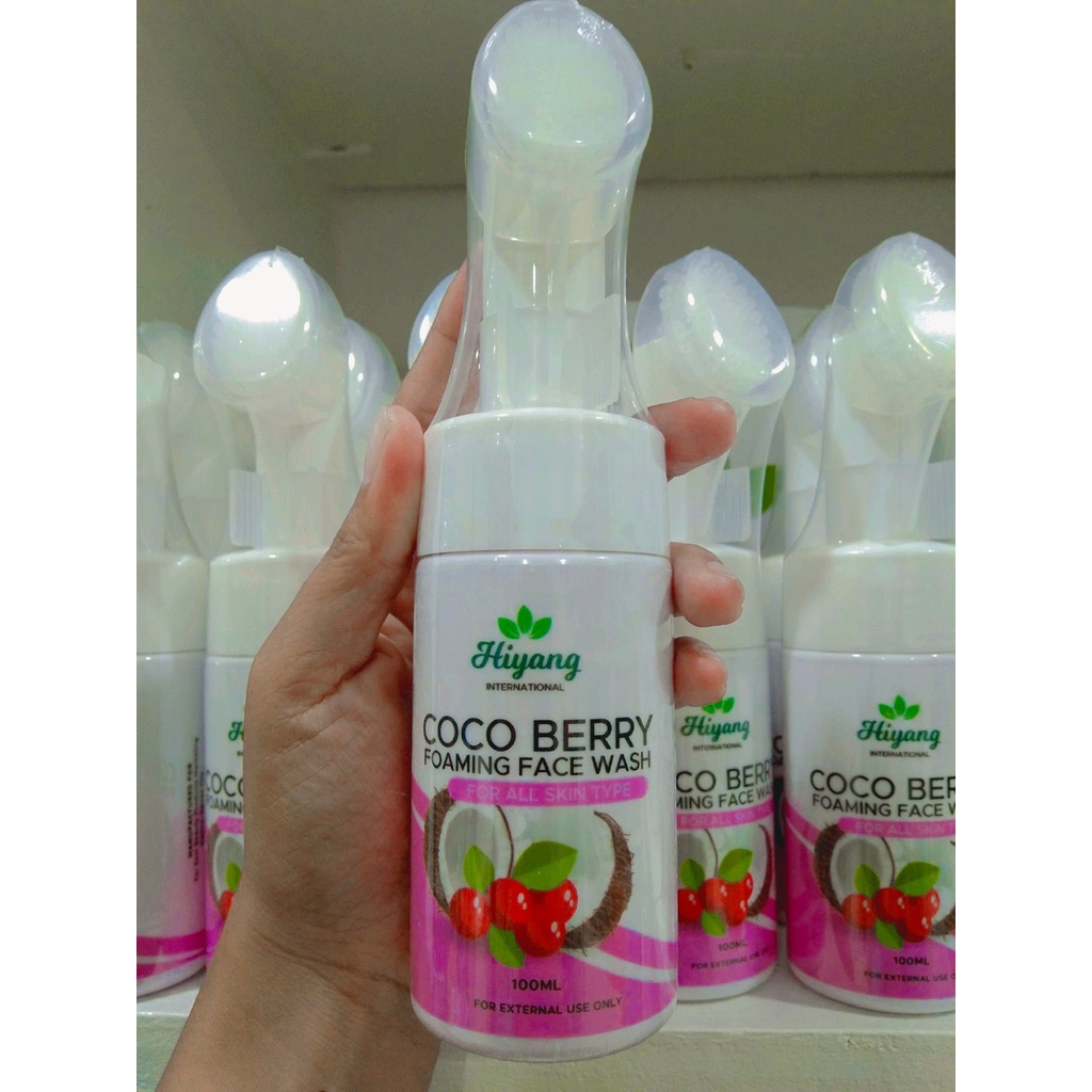 Hiyang Cocoberry Foaming Facial Wash | Shopee Philippines