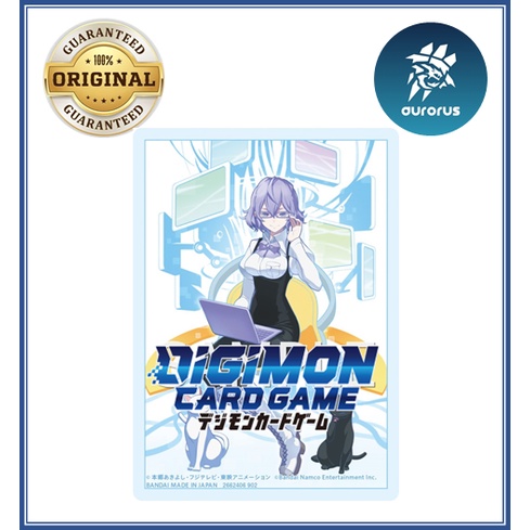DIGIMON CARD GAME OFFICIAL CARD SLEEVE 2022 - Mirei, Rina, Omegamon ...