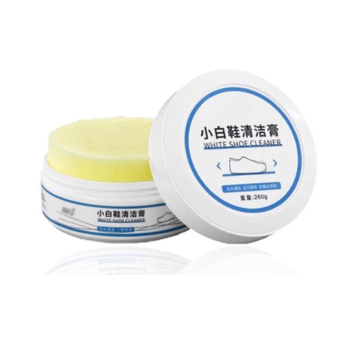 Shoe Cleaner Cream Multipurpose Sports Shoe Cleaner Leather Shoes Bags ...