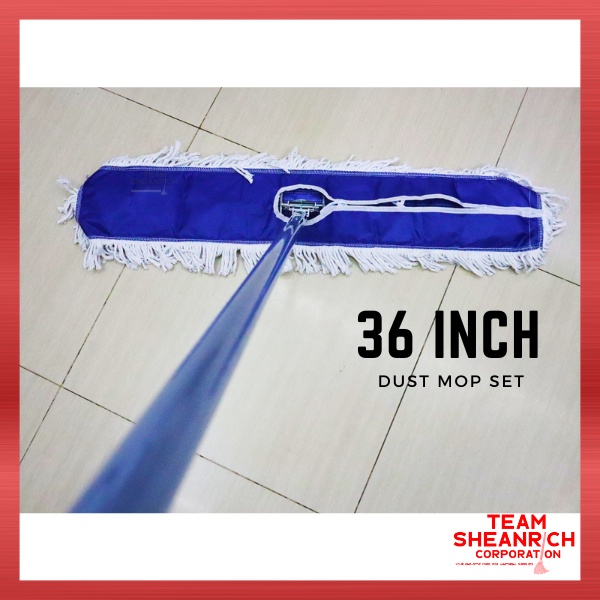Dust Mop/ Lobby Mop Complete Set & Refill 24'' & 36'' | Shopee Philippines
