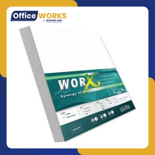 Worx Short 200gsm White 10's Specialty Paper and Board A4 | Shopee ...