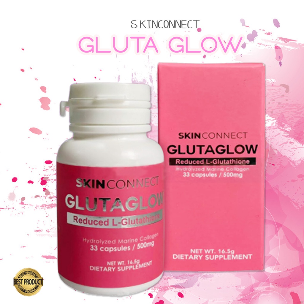 Gluta Glow Skin Connect - (Glutathione, Collagen, Vitamin C, Vitamin E ...