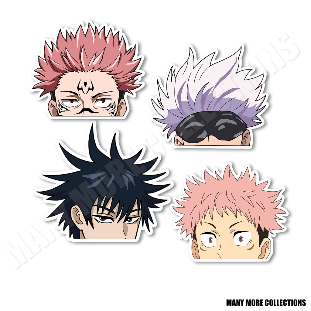 Jujutsu Kaisen Anime Peeking Sticker | Shopee Philippines