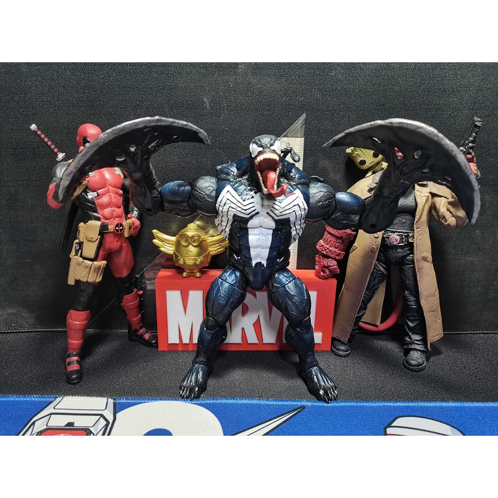 MARVEL LEGENDS CUSTOM VENOM DELUXE AUTHENTIC (NO BOX) | Shopee Philippines