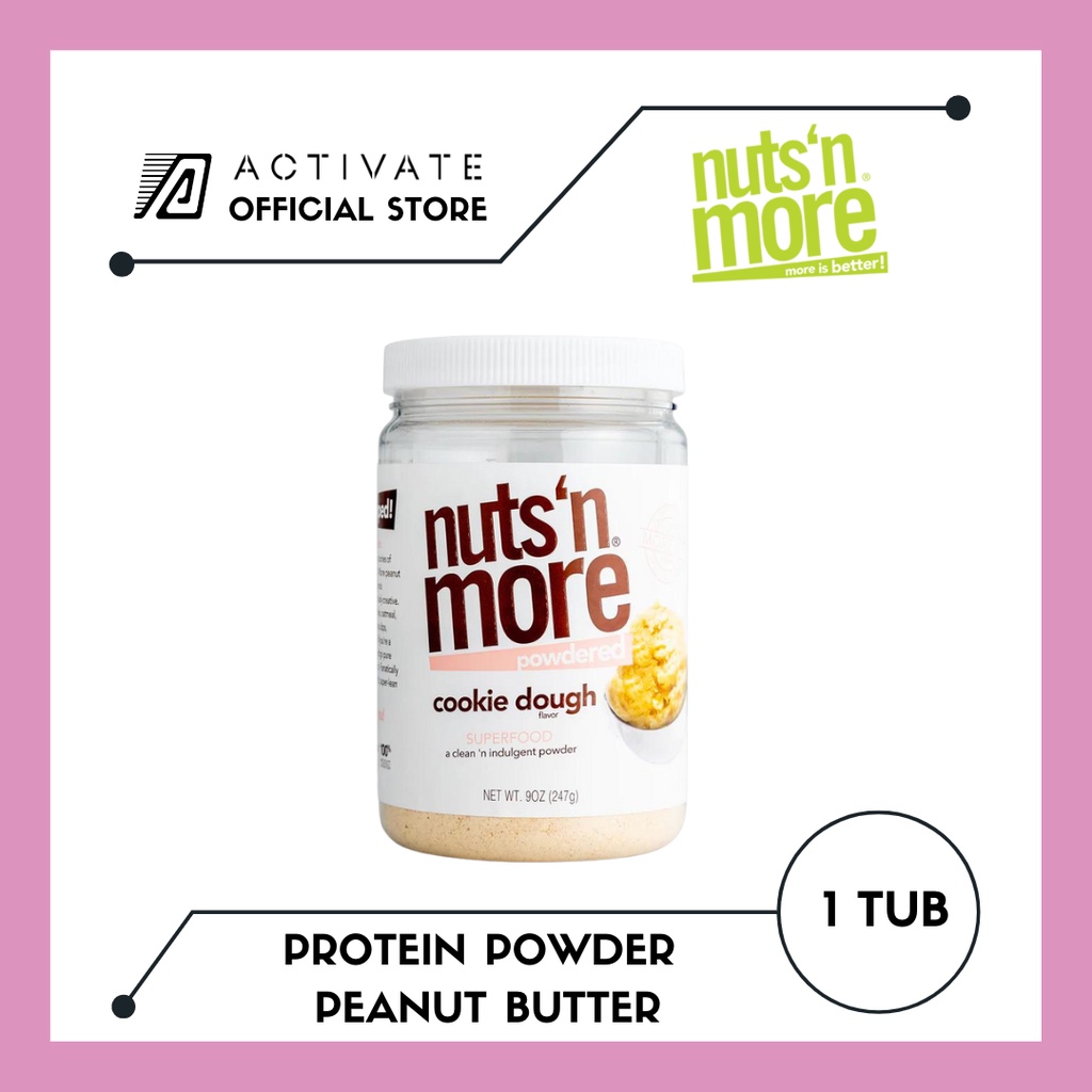 Nuts 'n More Protein Powder Peanut Butter- 19 servings, 50 calories, 4g ...