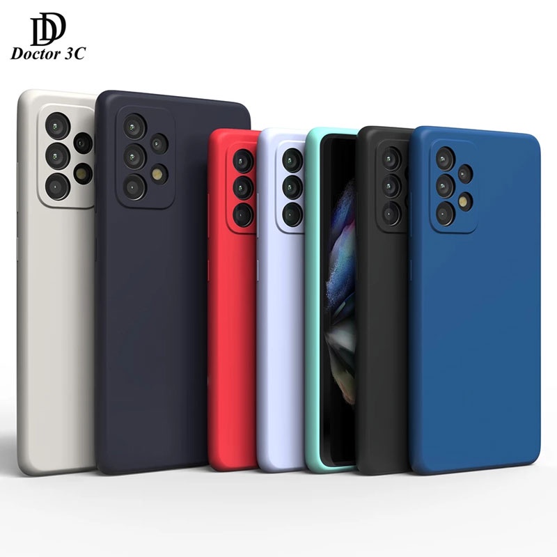 Liquid Silicone Shockproof Phone Case For Samsung ss Galaxy A56 A36 A26 A16 A06 A55 A35 A34 A25 ...