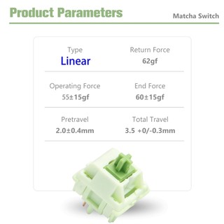 Satellite Axis Stabilizer Feker Matcha Panda Switch For Mechanical ...
