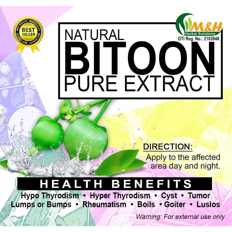 BITOON PURE EXTRACT (100ml) | Shopee Philippines