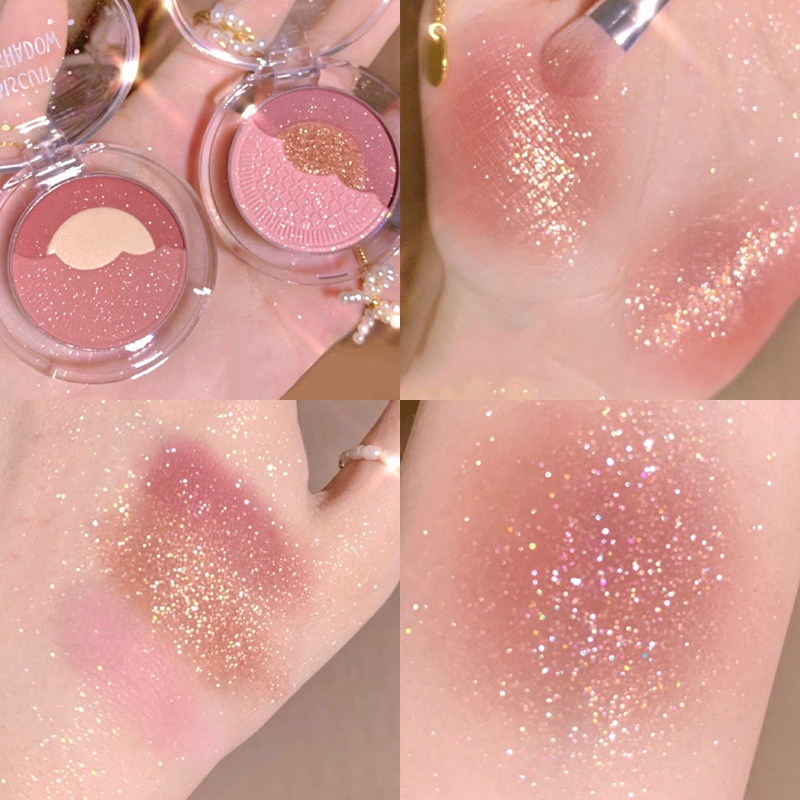 Three-color eyeshadow palette /three-color eyeshadow/Biscuit eyeshadow ...