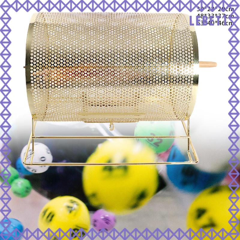 [Lebet] Raffle Drum Rotate Drum Raffle Drawing Ticket Drum for Company ...