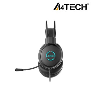 A4Tech FH300U Neon Illuminate LED Backlit Stereo Noise Canceling Wired ...