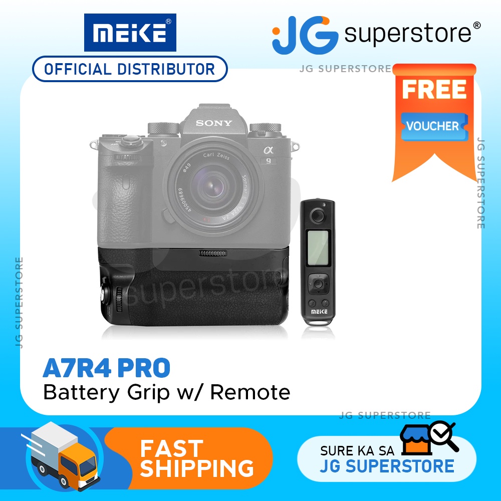 Meike MK-A7R4 PRO Multi-Power Hand Vertical Battery Grip, Sony A7R IV A7R4 A9II A7SIII A1 ...