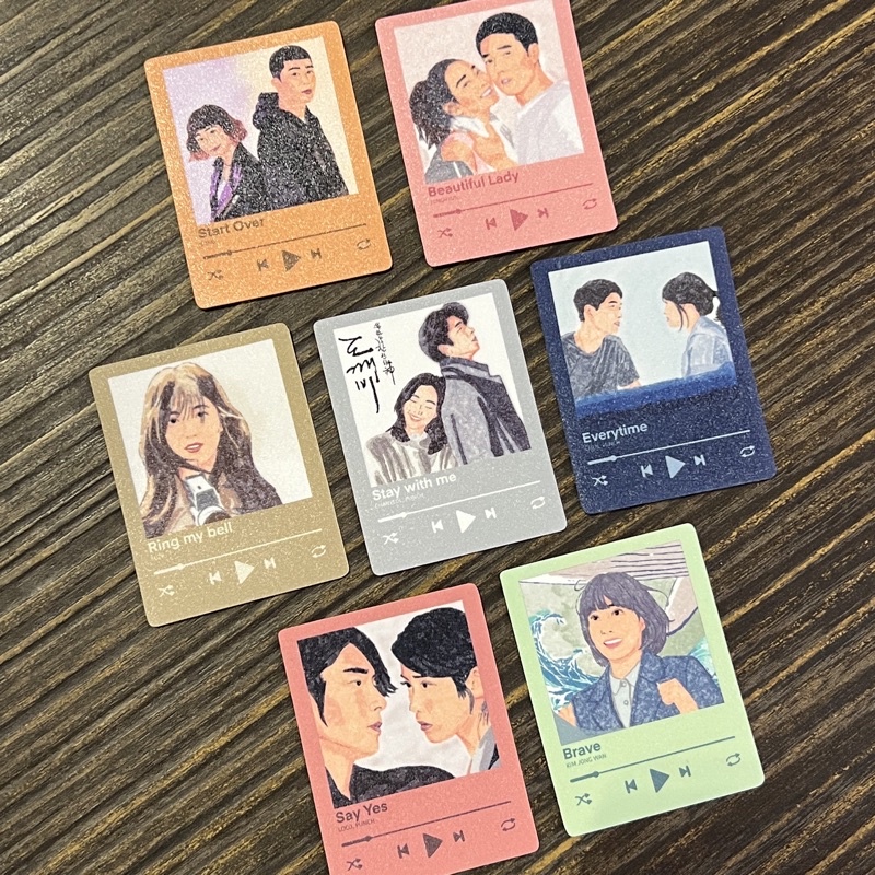 K-Drama Playlist Stickers | Die Cut, Vinyl Matte Laminated, Waterproof ...