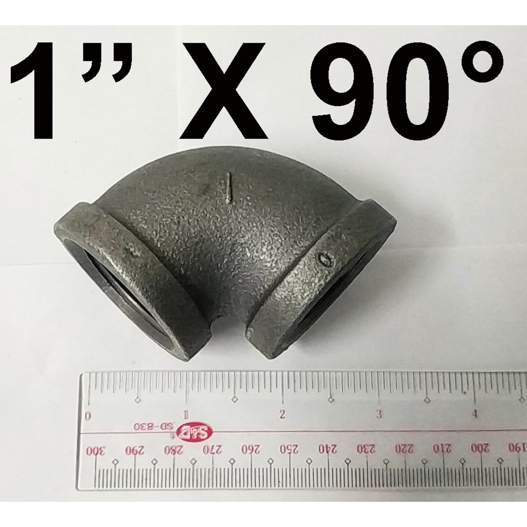 MECH BI ELBOW 1" X 90° SCH40 STANDARD BLACK IRON ...