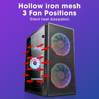 Inplay WIND 01 / WIND 05 Micro ATX Case Durable Temprered Glass for ...