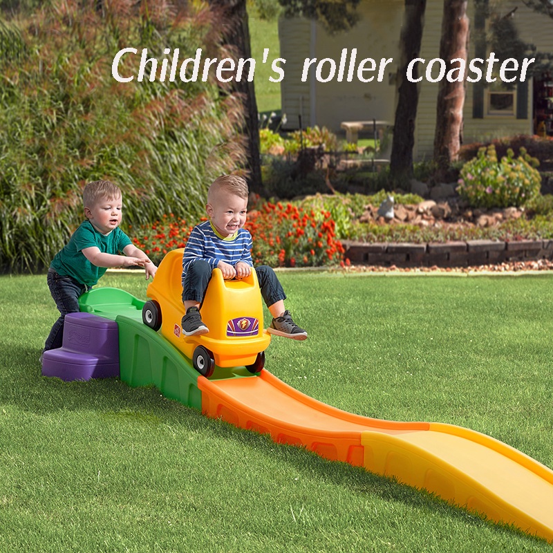 Step2 children's roller coaster baby sliding track car toy roller ...
