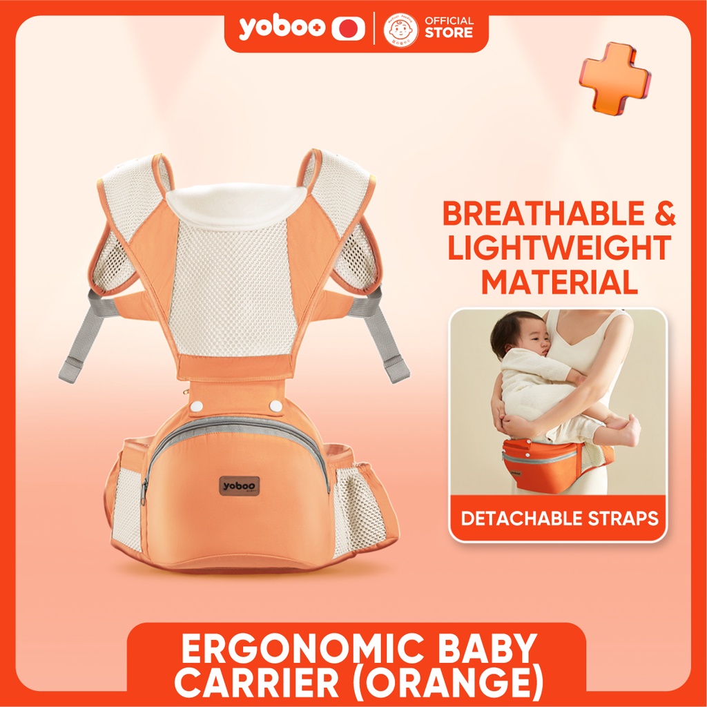 Yoboo Ergonomic Baby Carrier | Breathable | Lightweight ...