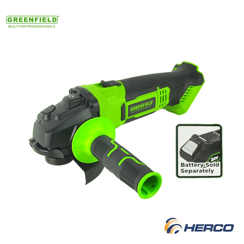 Greenfield Cordless Grinder (Bare Tool Only, Battery Sold Separately ...
