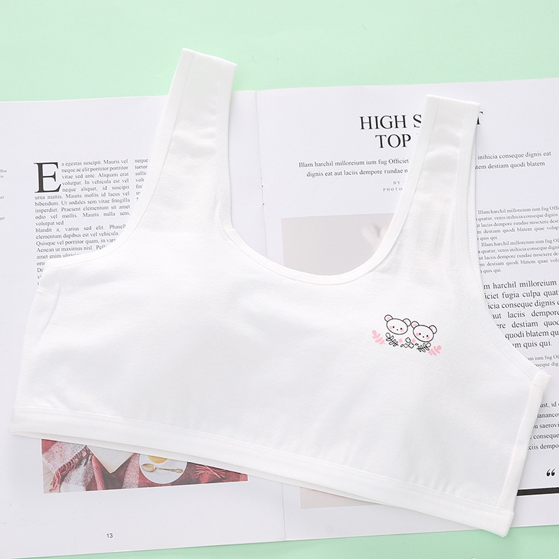 New Style Adolescent Girls Underwear Developmental Vest Junior High ...