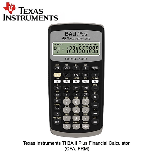 Texas Instruments TI BA II Plus Financial Calculator (CFA) | Shopee ...