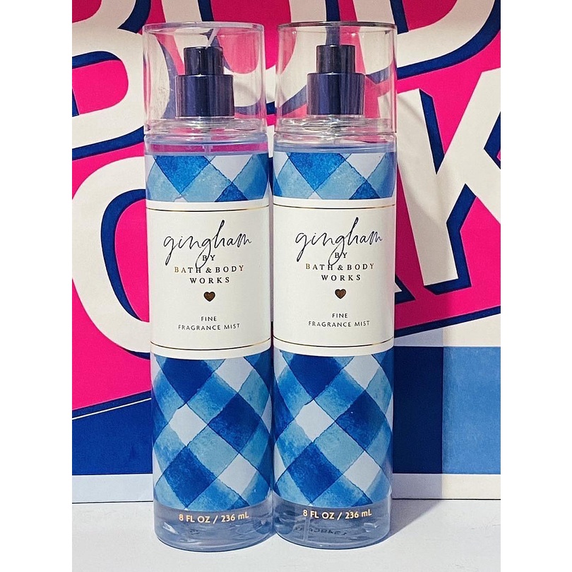 Bath & Body Works Fragrance Mist - Gingham 236ml | Shopee Philippines